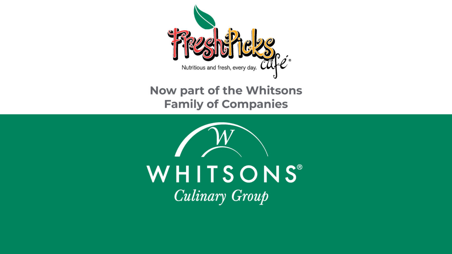 Fresh Picks Cafe | Whitsons Culinary Group